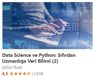 2) Veri Bilimi – DATAI TEAM